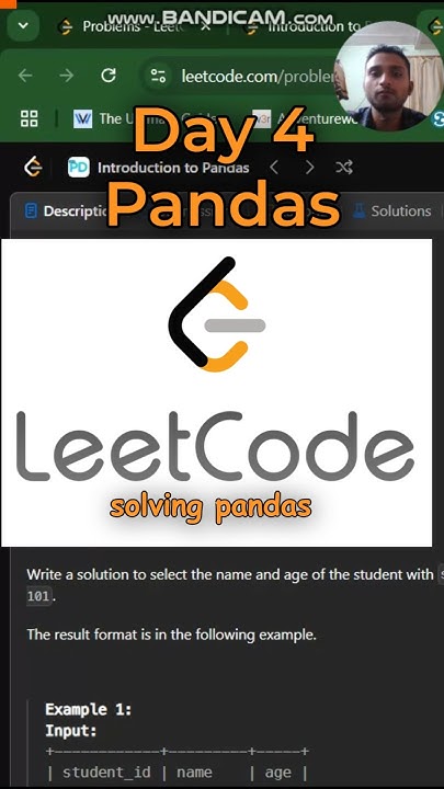Day 4 Solving Pandas Leetcode Problems Master Data Selection In