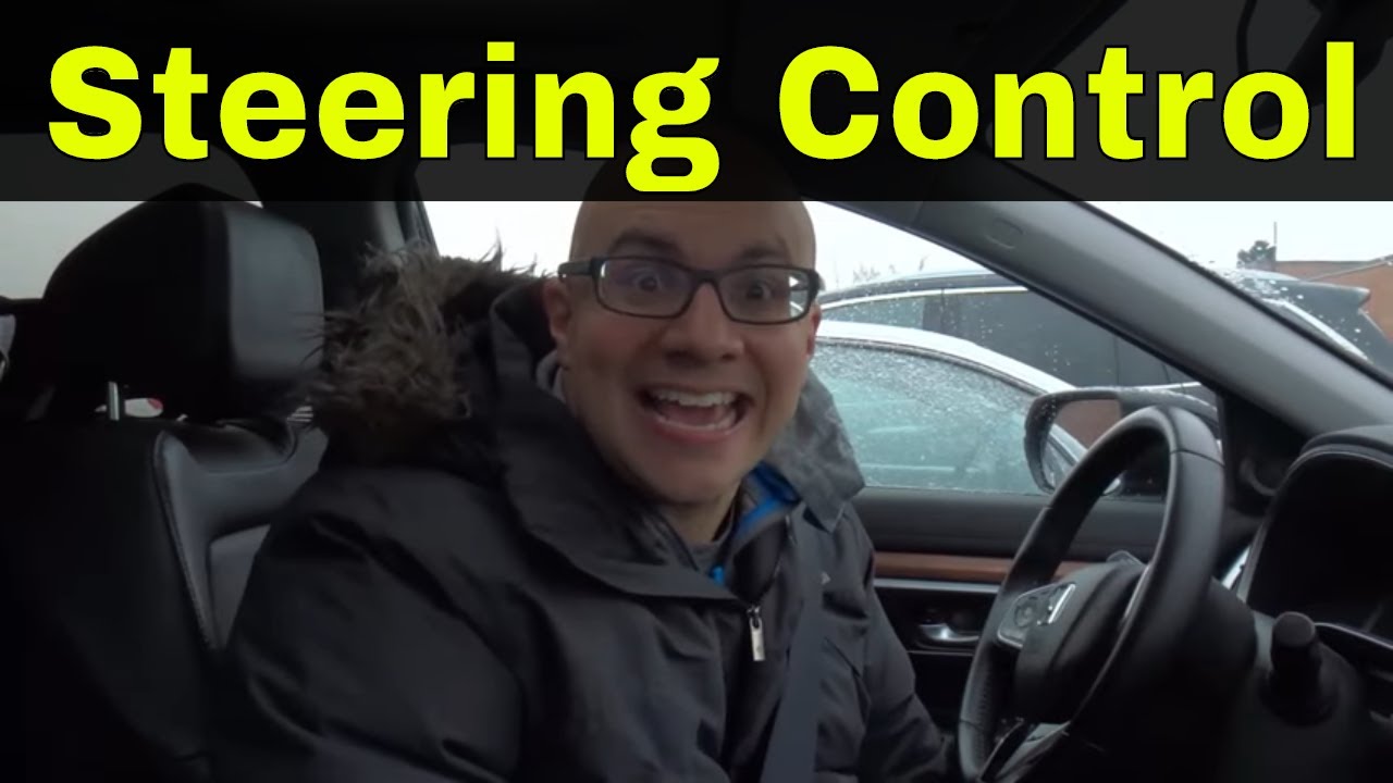 Steering Control For A 3 Point Turn-Driving Lesson - YouTube