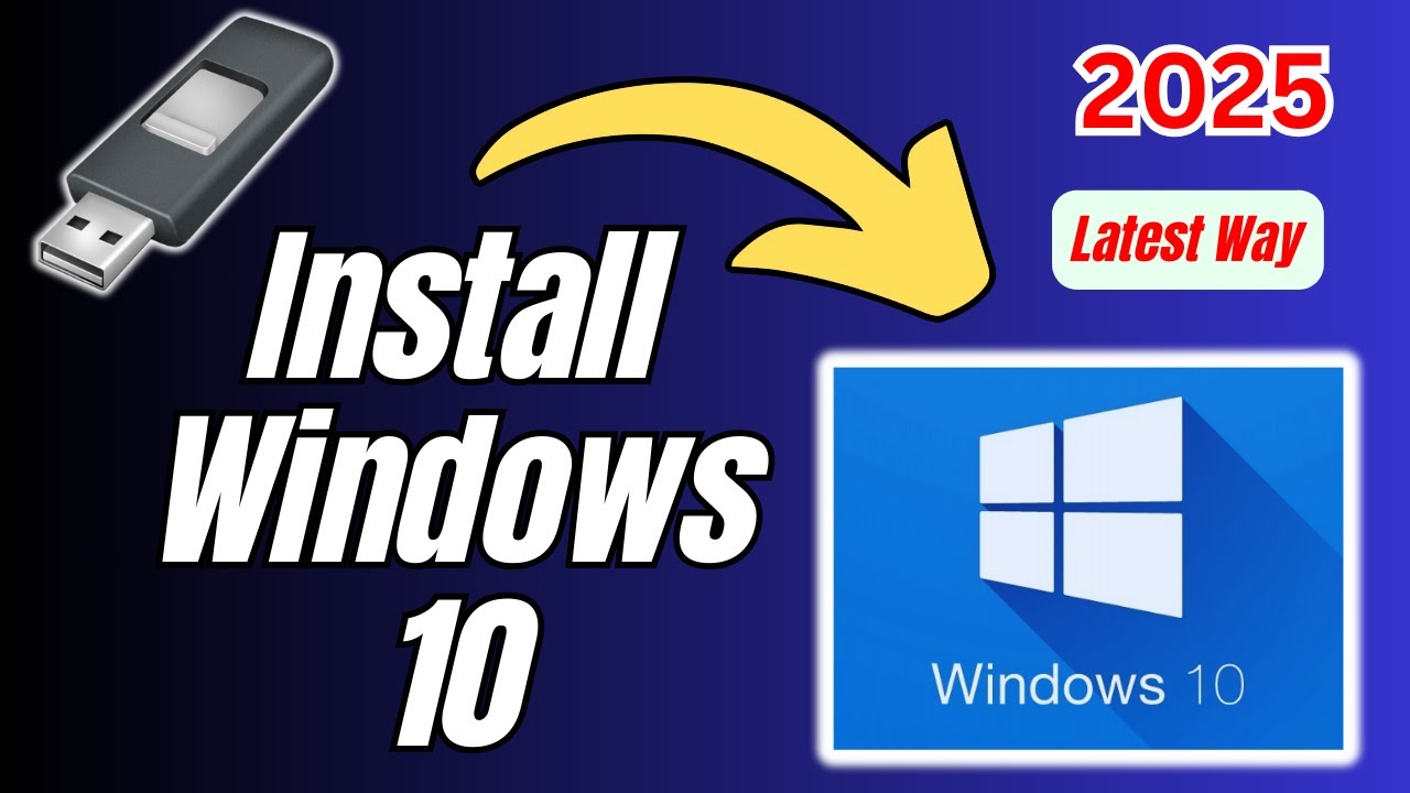 How To Install Windows 10 With Rufus Super Fast! | 2025 Guide - YouTube