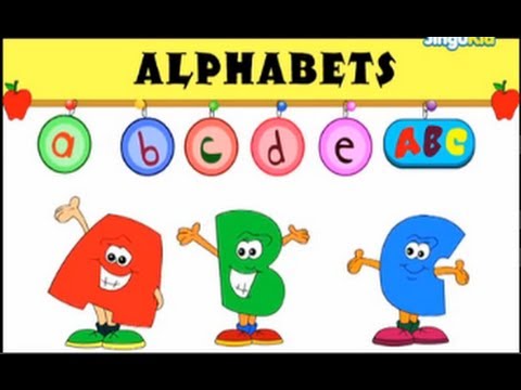 A to Z - Introduction To Capital & Small Alphabets | 3D Nursery Rhymes ...
