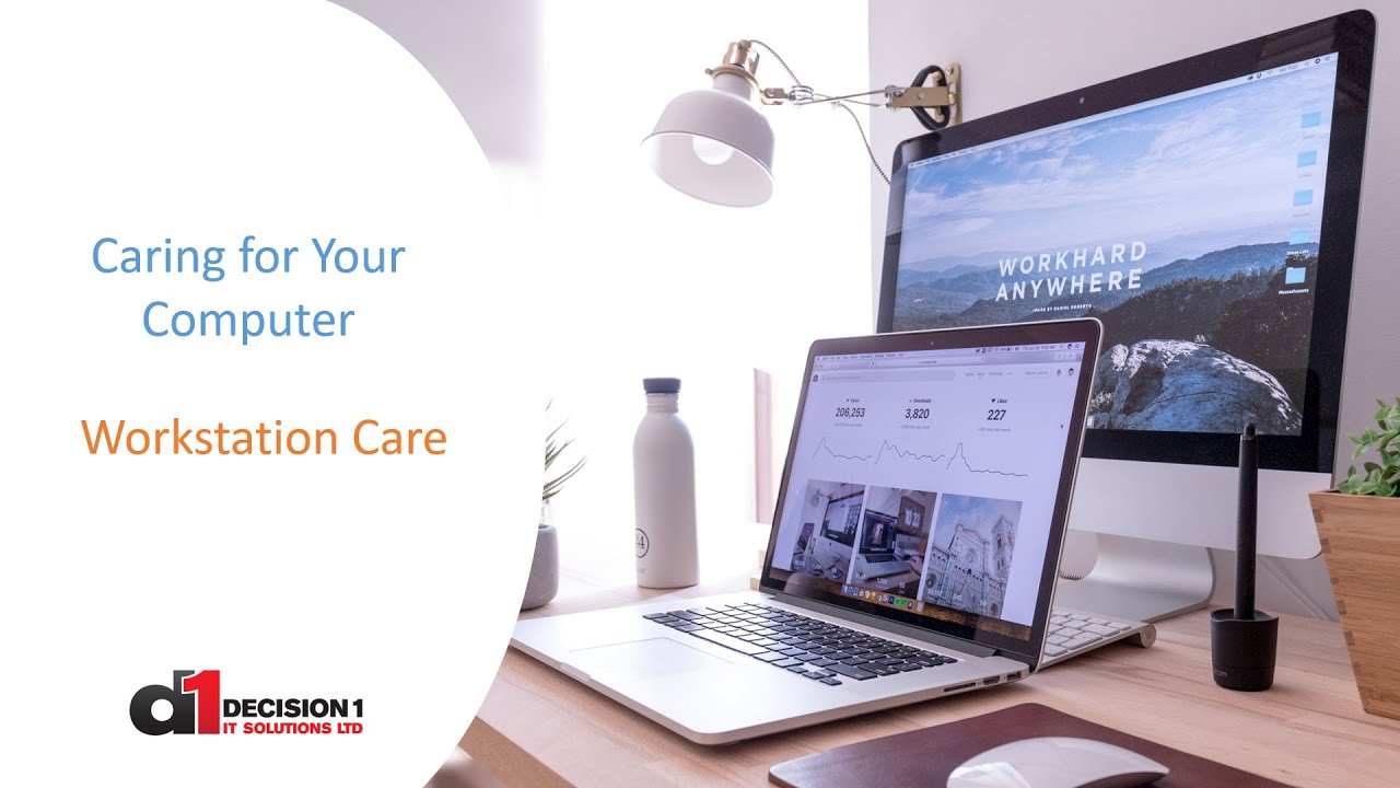 Caring for Your Computer - Workstation Care - YouTube