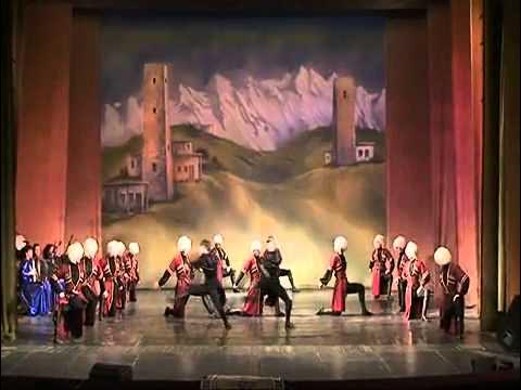 Осетинский Ансамбль «Горец» - Горский Tанец 1 - YouTube