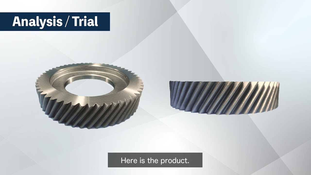 【ENG】Introduction of Developed Product: Large Helical Gear - YouTube