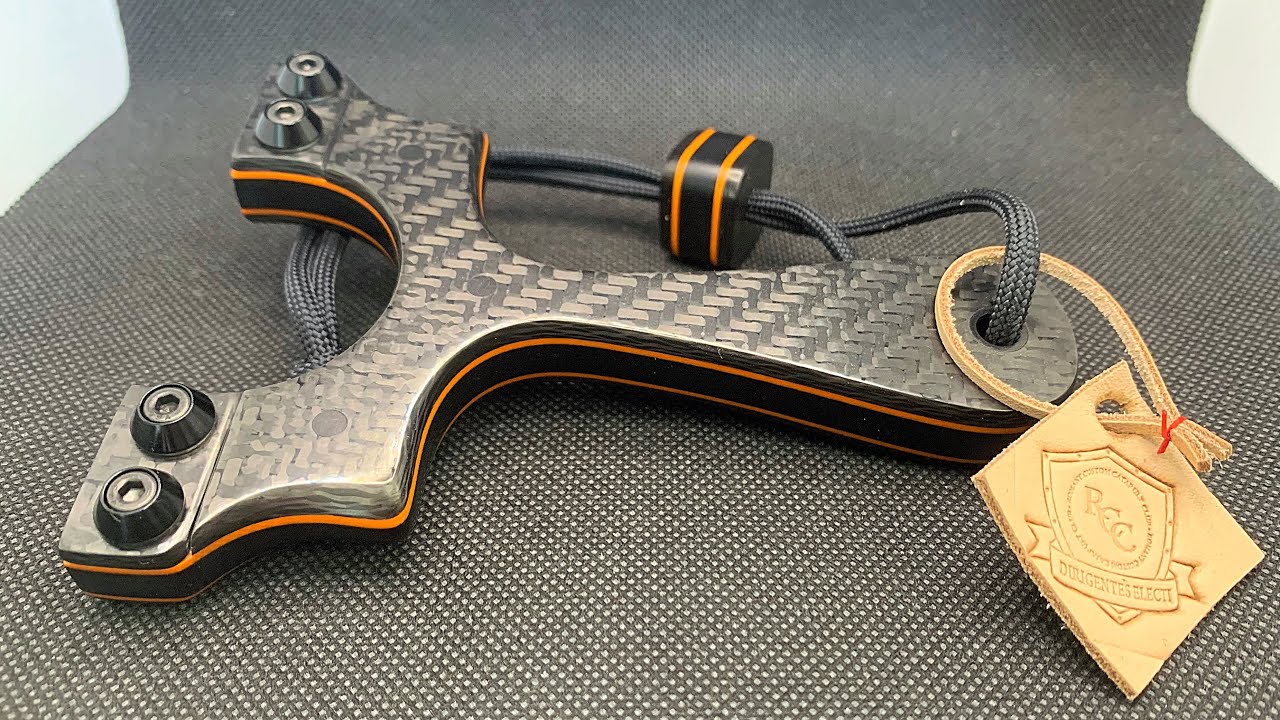 A sleek looking carbon hotshot catapult with a touch of orange - YouTube