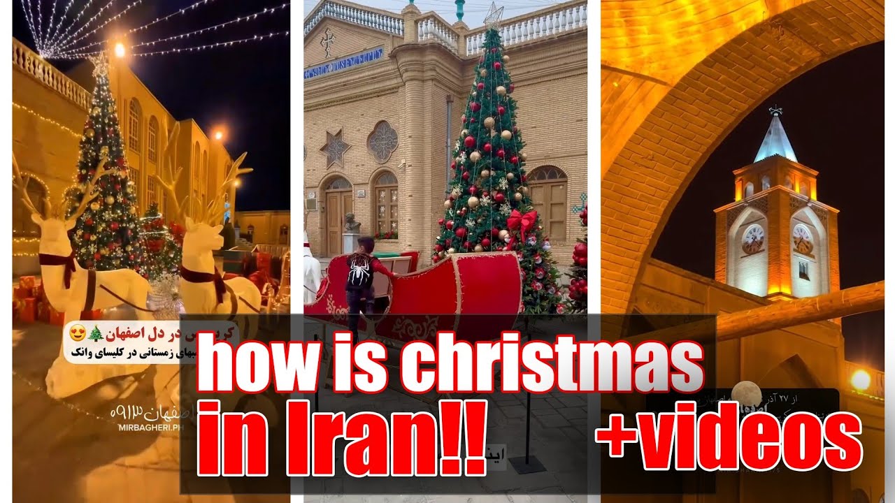 how is Christmas in Iran? | happy new year 2025 Iran - YouTube