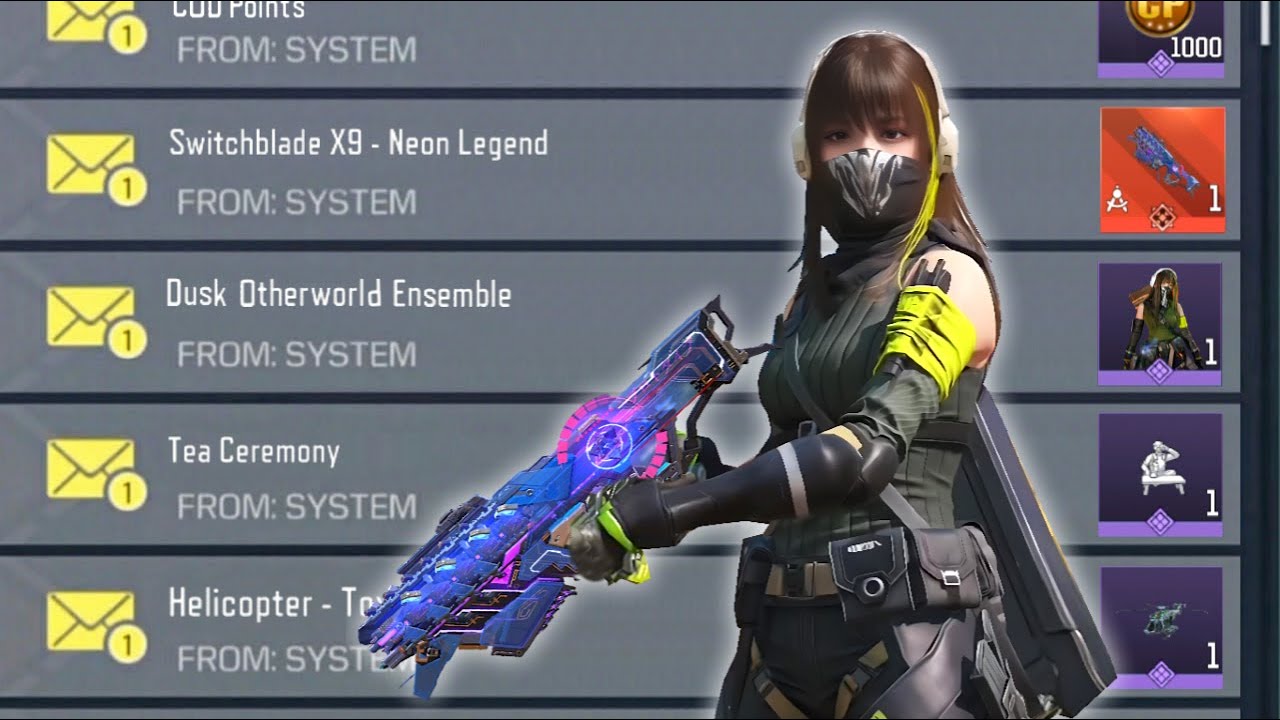 Codm New Redeem Code | get Free Dusk Otherworld Ensemble Skin In Cod ...