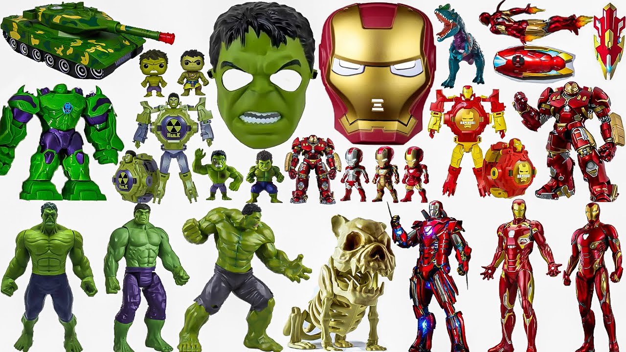 RELAX! Hulk Smash and IRON MAN Armors Unboxing ASRM | Animation ...