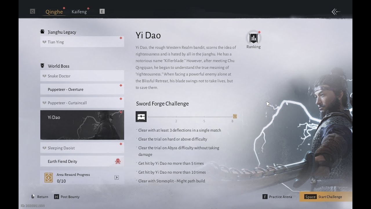 Where Winds Meet - Legendary - Yi Dao - YouTube