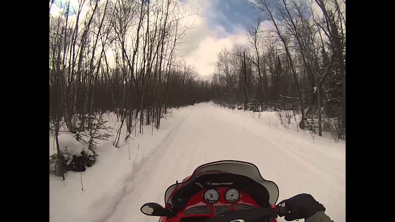 First Snowmobile Video Ever on World Wide Web - YouTube