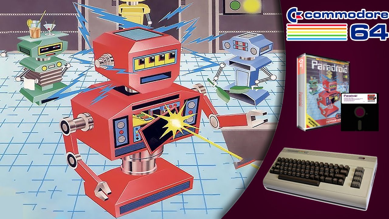 Paradroid [C64] - YouTube