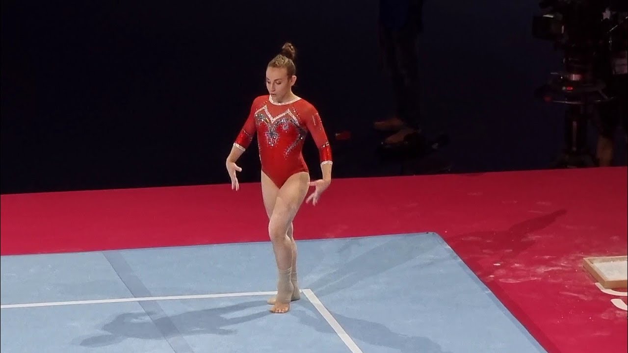 Angela Andreoli (ITA) - Floor - 2022 European Championships - YouTube