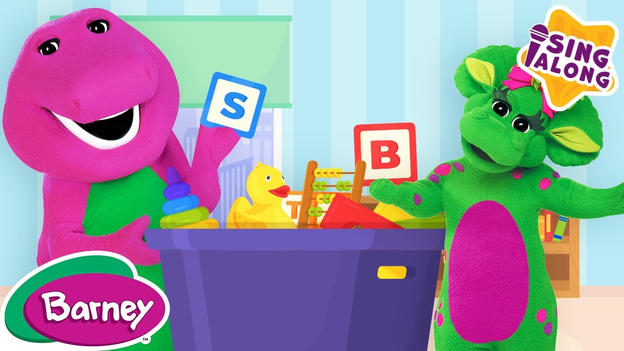 Clean Up Song | Helping Song for Kids | Barney the Dinosaur - YouTube Music