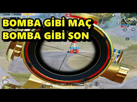 BOMBA GİBİ MAÇ BOMBA GİBİ SON ! BATUR GAME SOLO SQUAD PUBG MOBİLE
