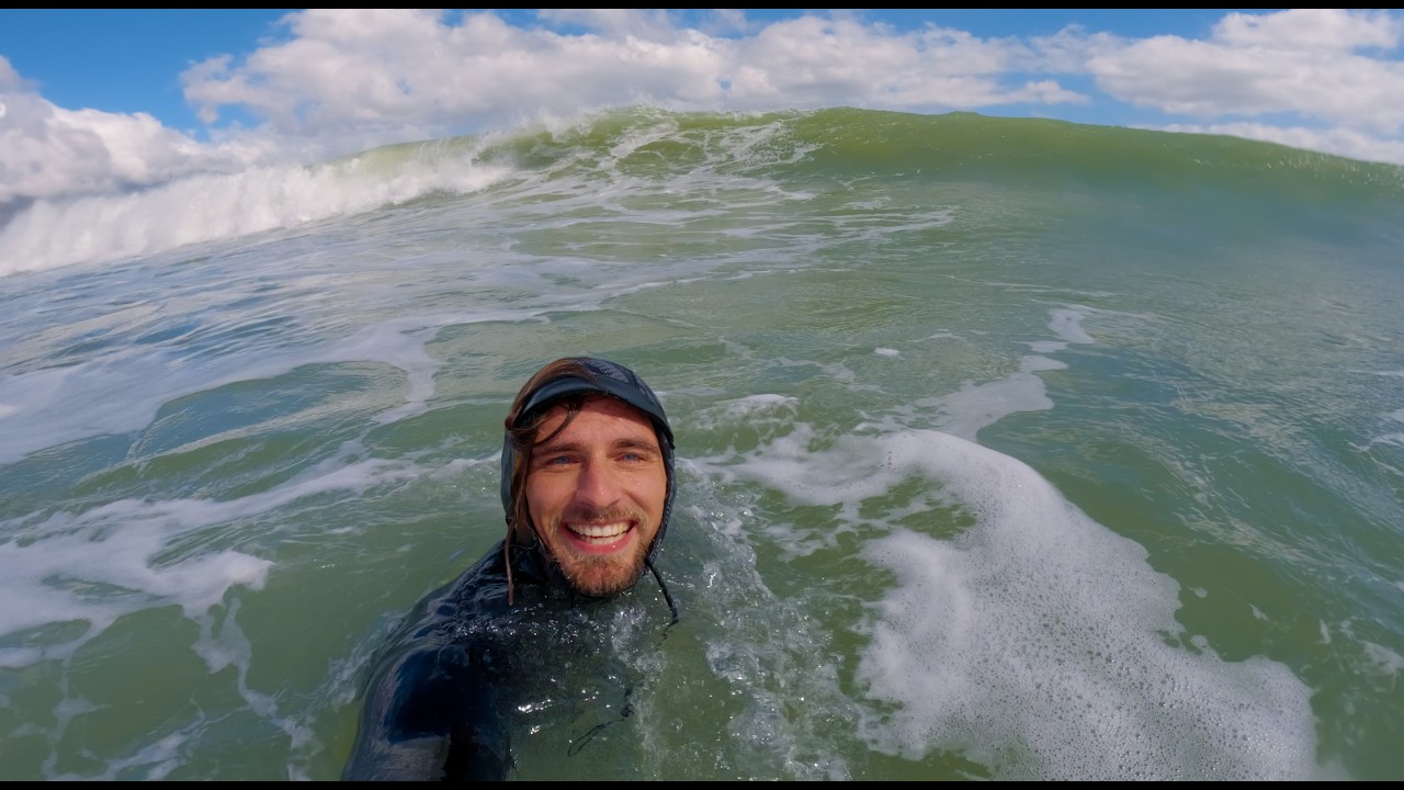 Fun Surf Alone at Milnerton (Raw POV Surfing) - YouTube