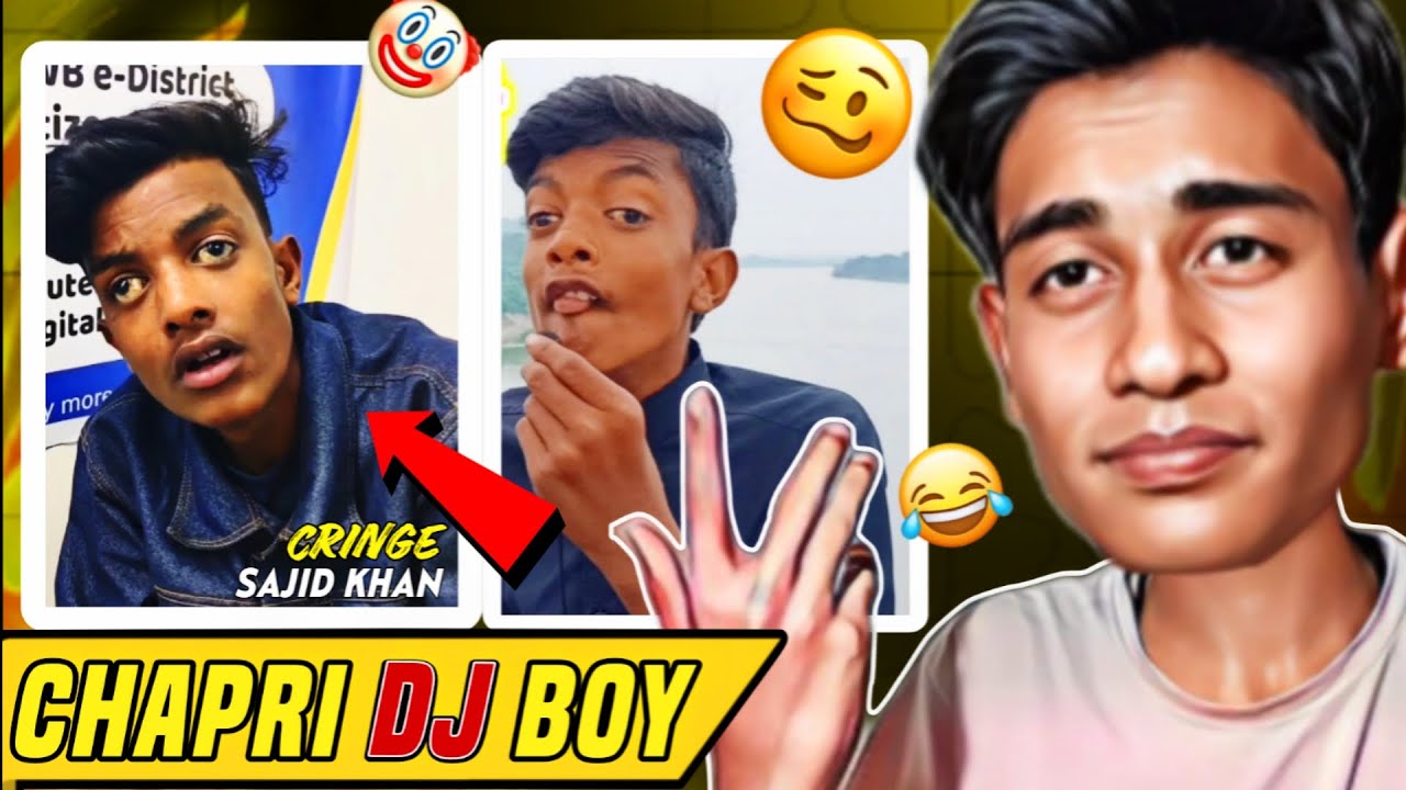 CHAPRI DJ BOY SAJID KHAN | "MOUTH DJ CRINGE CONTENT" 😬 - YouTube