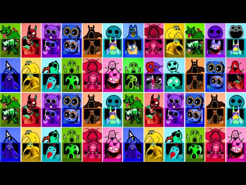 Garten of Banban 1,2,3,4,5,6,7,8,9,10,11 - All Evil Monsters - Concept + Compilation