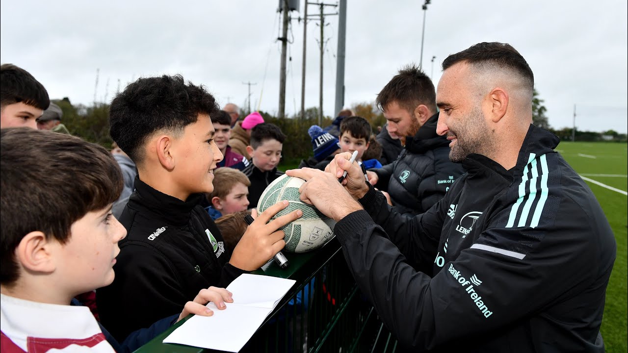 Behind the scenes | Open training session at Tullow RFC - YouTube