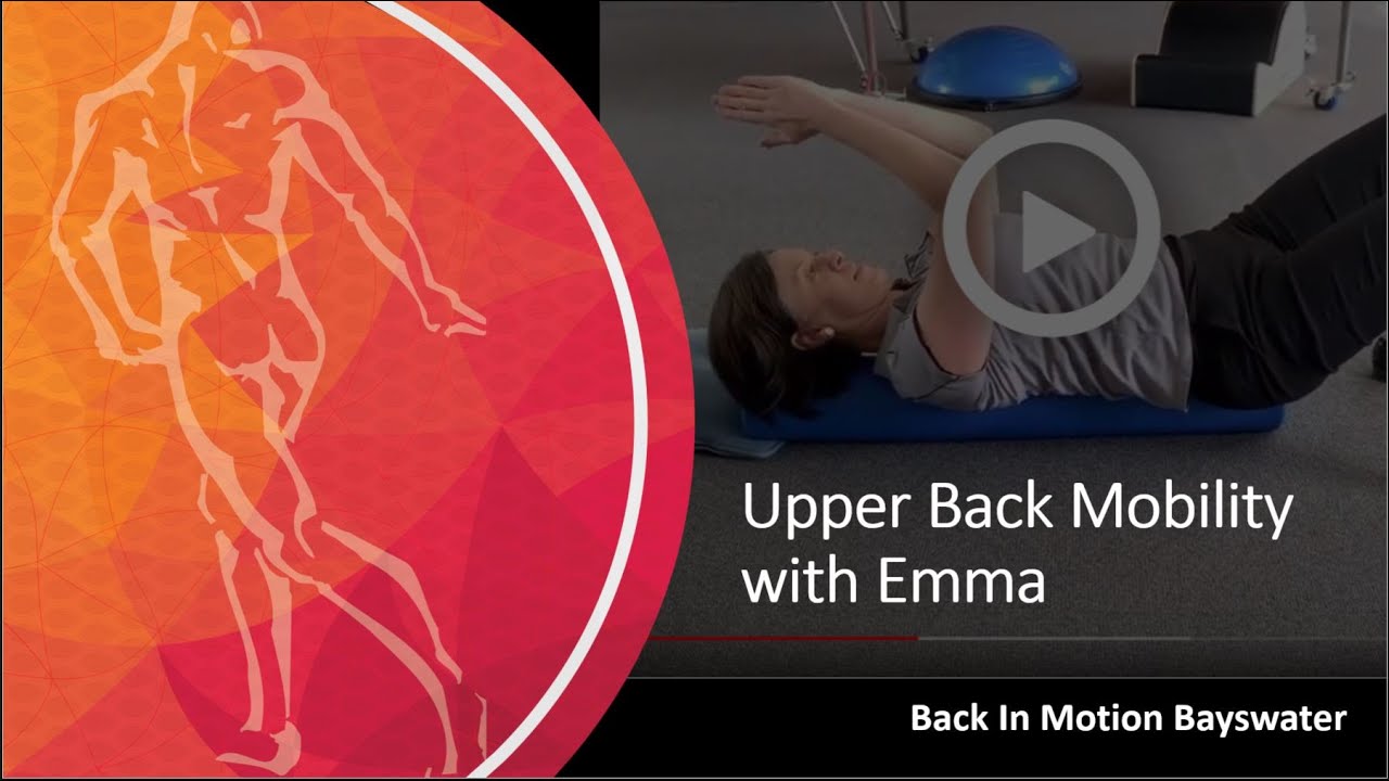 Upper Back Mobility with Emma - YouTube