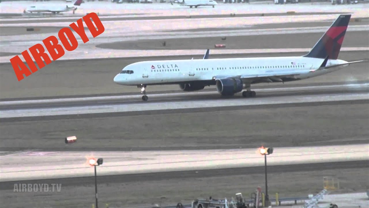 Delta Boeing 757 Landing Atlanta - YouTube