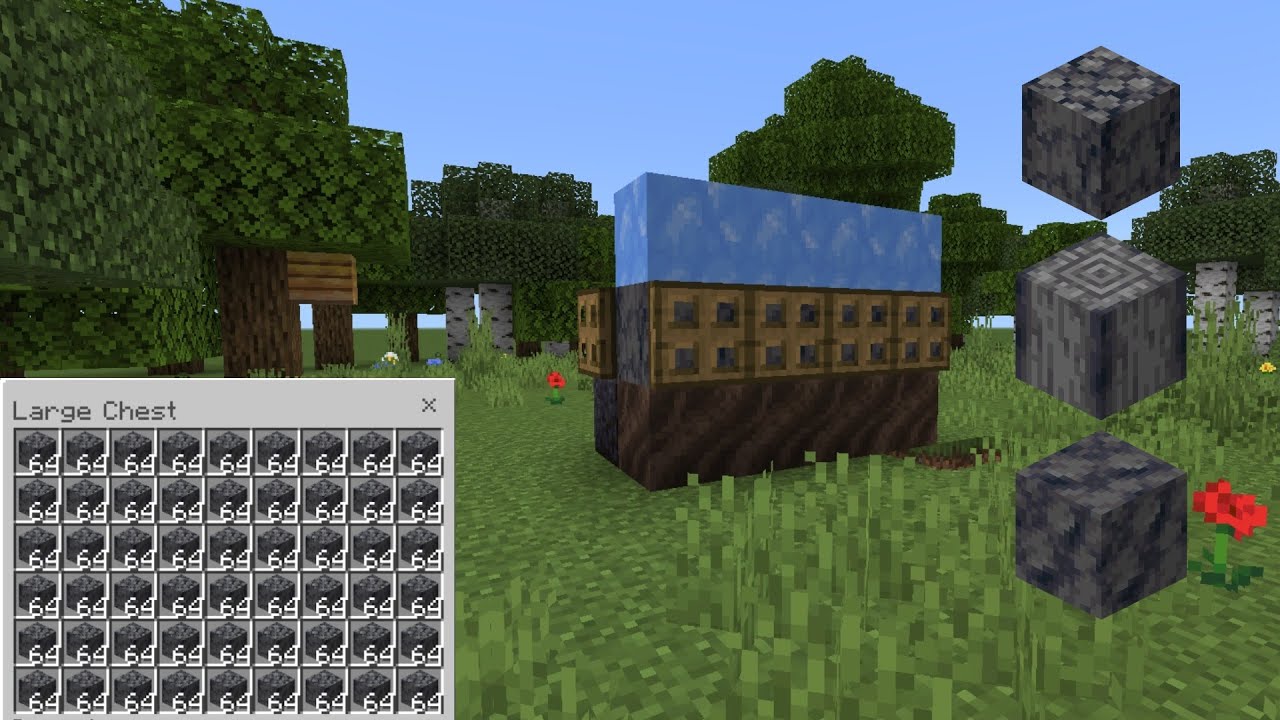 Easy simple basalt farm for Minecraft 1.19 - YouTube