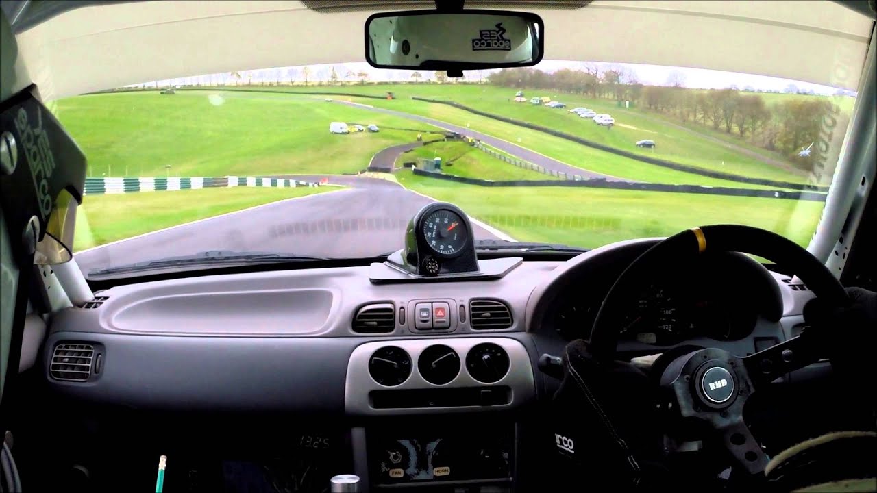 Cadwell Park Stages Rally 2014 Nissan Micra 1.3 in-car Stage 5 - YouTube