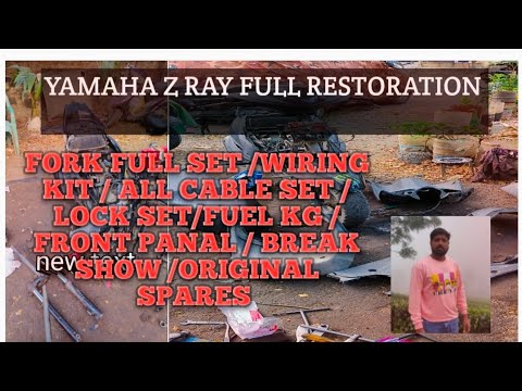 Yamaha z ray front fork full set /wiring kit/all cable/ lock set/fuel ...