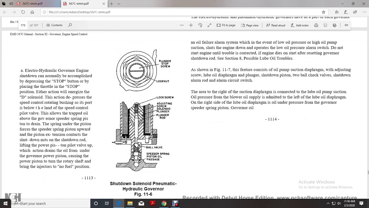 EMD ENGINE MAINTENANCE MANUAL FOR ENGINE 567C CHAPTER 11 - YouTube
