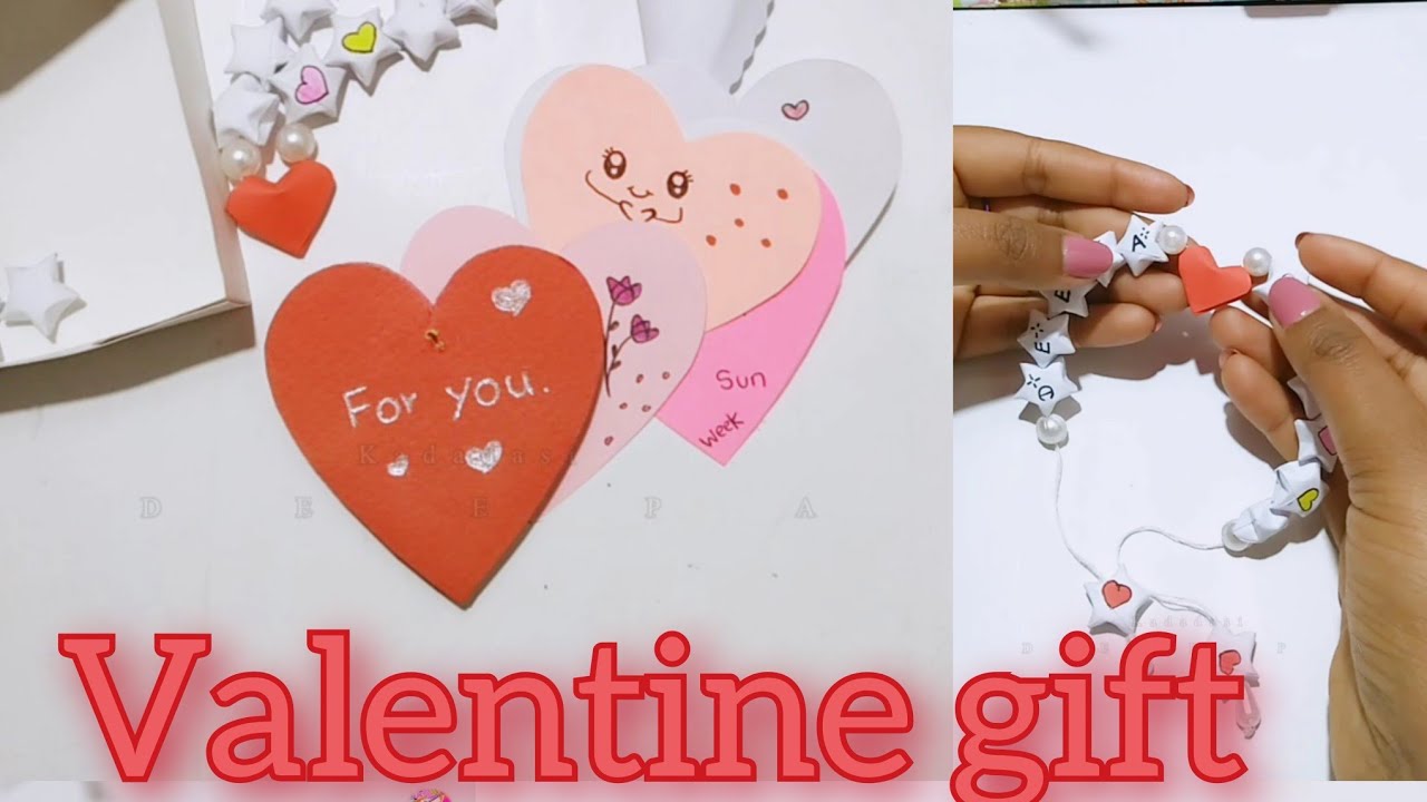 Valentine gift making idea with paper / a4 nirmana / gift making idea ...