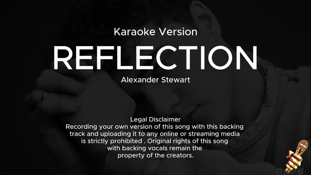 Alexander Stewart - Reflection (Karaoke Version) - YouTube