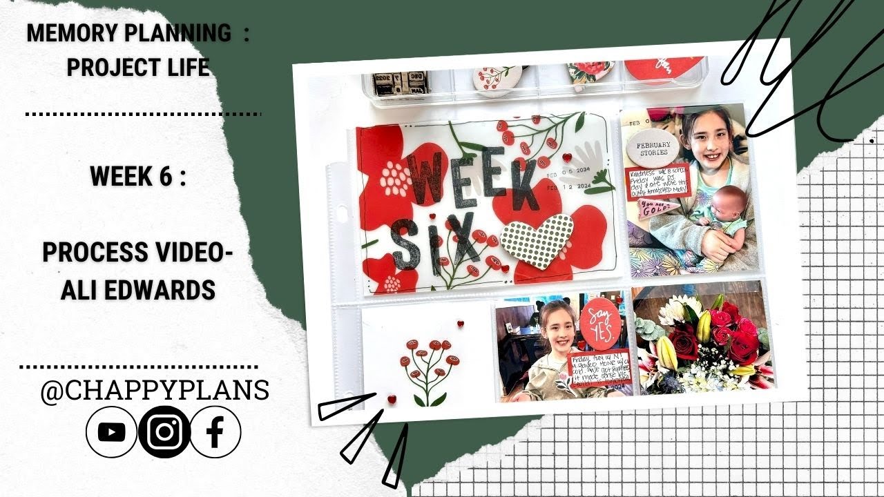 PROJECT LIFE :: WEEK 6 :: @AliEdwardsDesignInc - YouTube