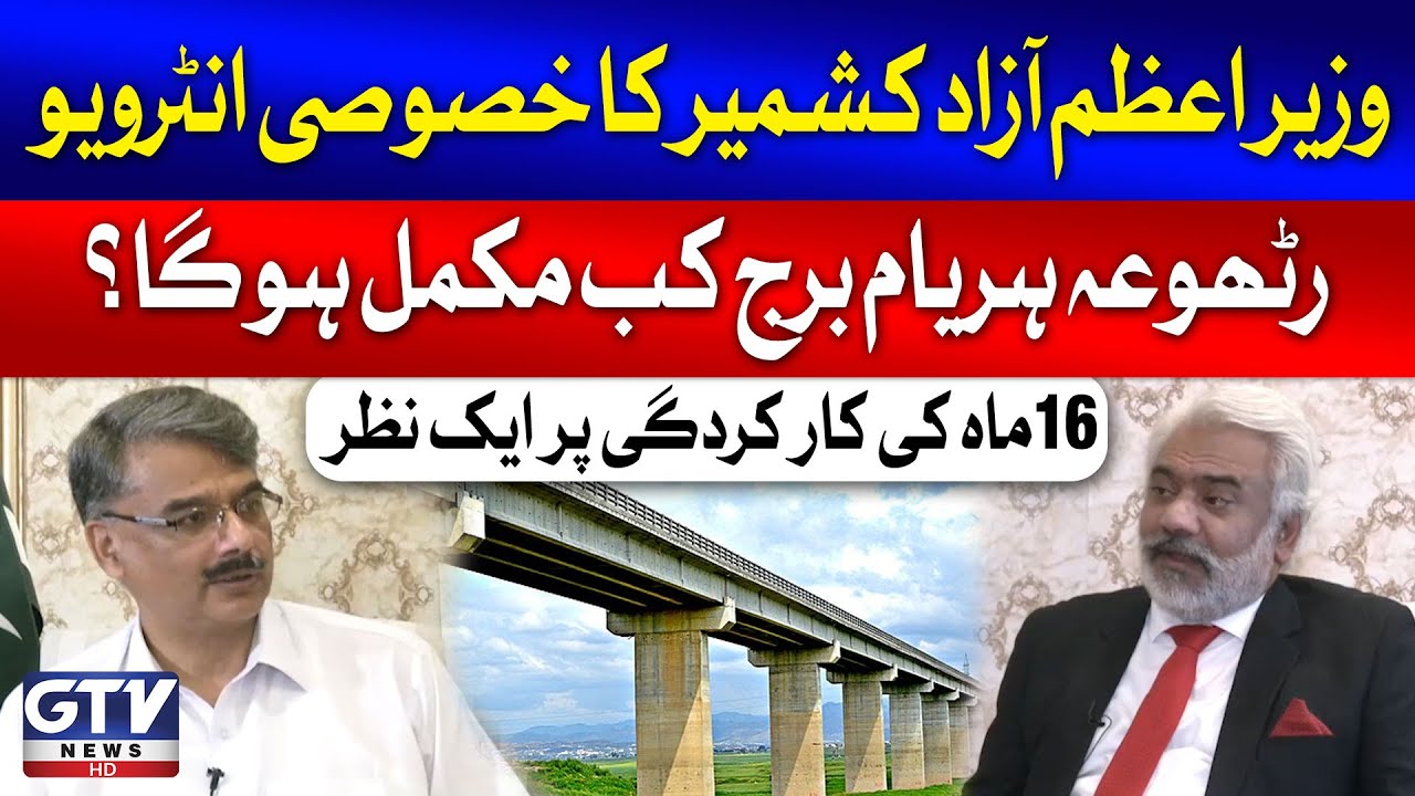 PM AJK Chaudhry Anwarul Haq Exclusive Interview | Azad Kashmir Updates ...
