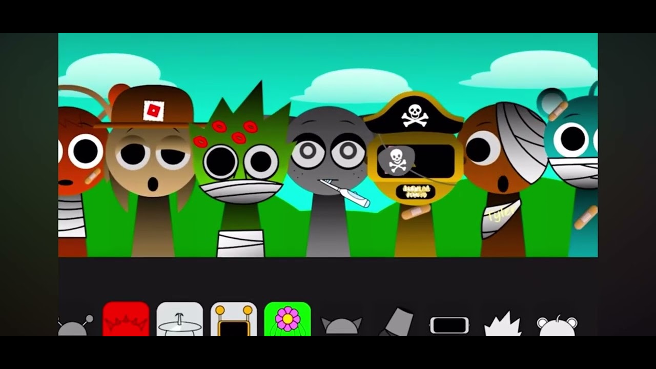 Sprunki but EVERYONE SINGS! (All Characters Together) - YouTube