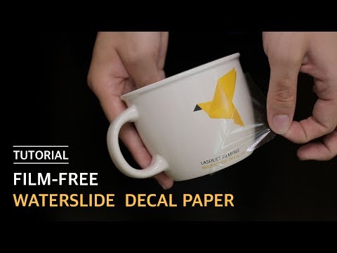 [How To Use] Film-Free Waterslide Decal Paper