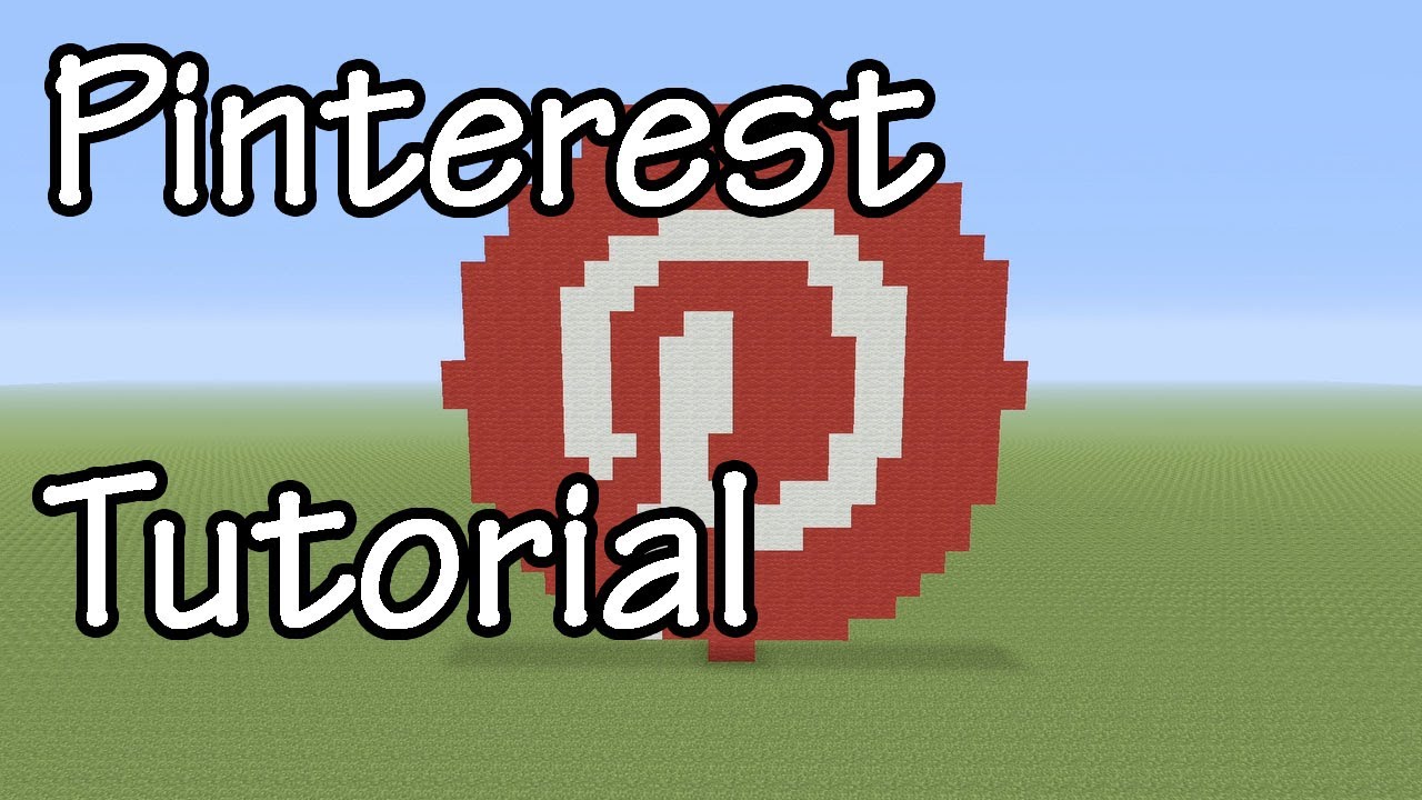 Pixel Art Pinterest Logo Tutorial || PixelArtTutorials - YouTube
