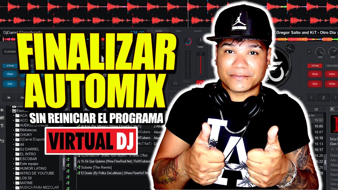 DETENER AUTO MIX VIRTUAL ¿CÓMO FINALIZAR EL AUTOMIX EN VIRTUAL DJ ...