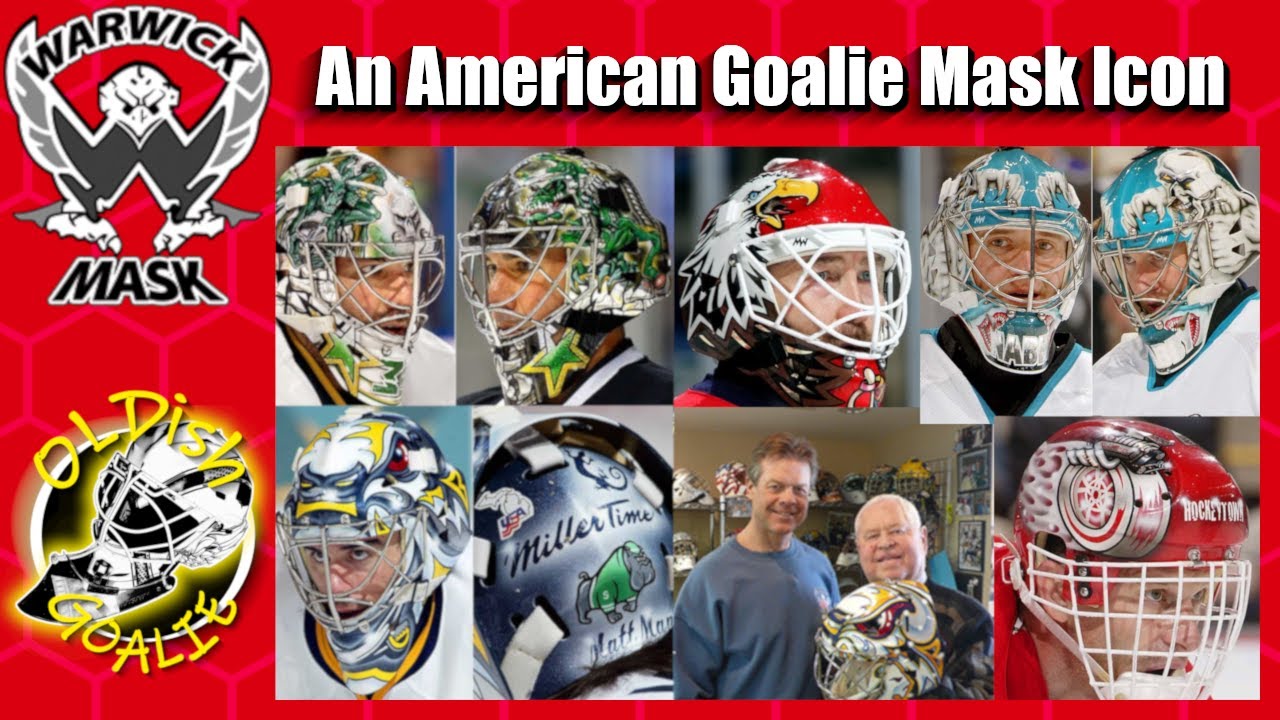 Warwick Mask | An American Goalie Mask Icon - YouTube
