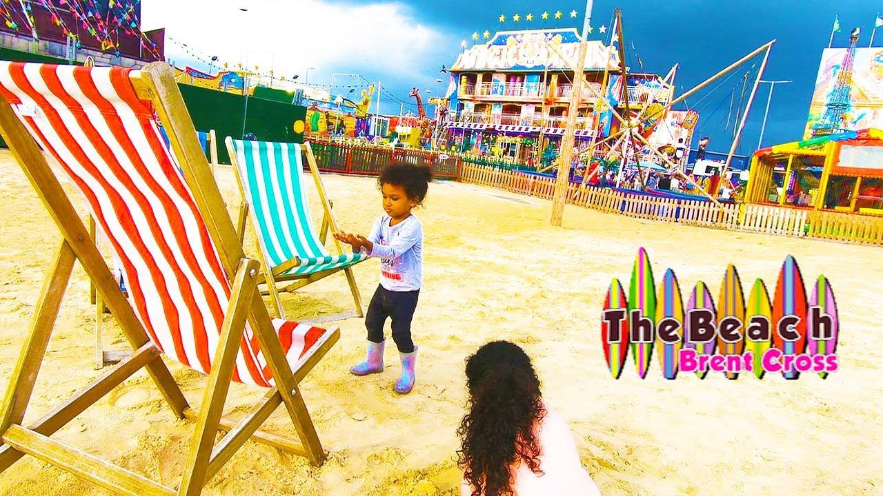 FUN at the BEACH LONDON Funfair / Days out in the UK / The Beach Brent ...