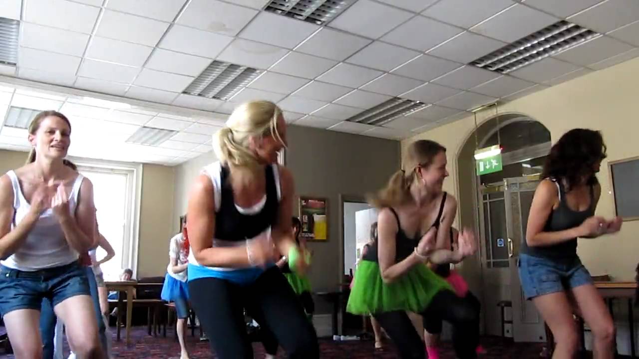 Bounce Studios Dirty Dancing hen party - YouTube