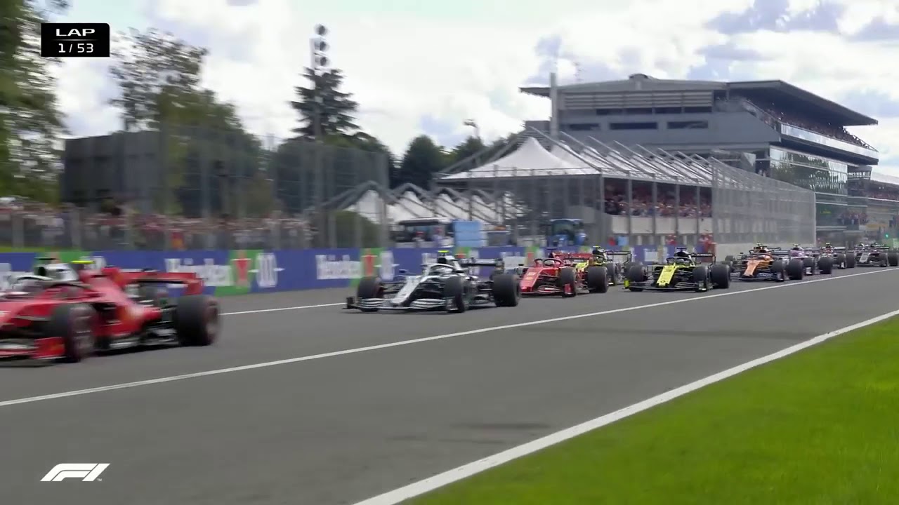 2019 Monza Italian Grand Prix Highlights - YouTube