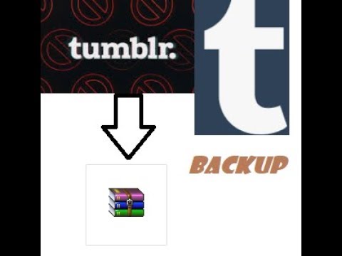 Backup Your Tumblr Blog - YouTube