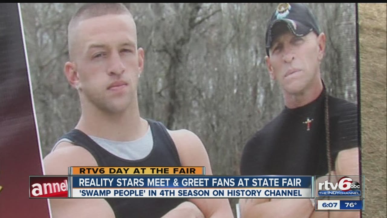 'Swamp People' reality stars meet and greet fans - YouTube