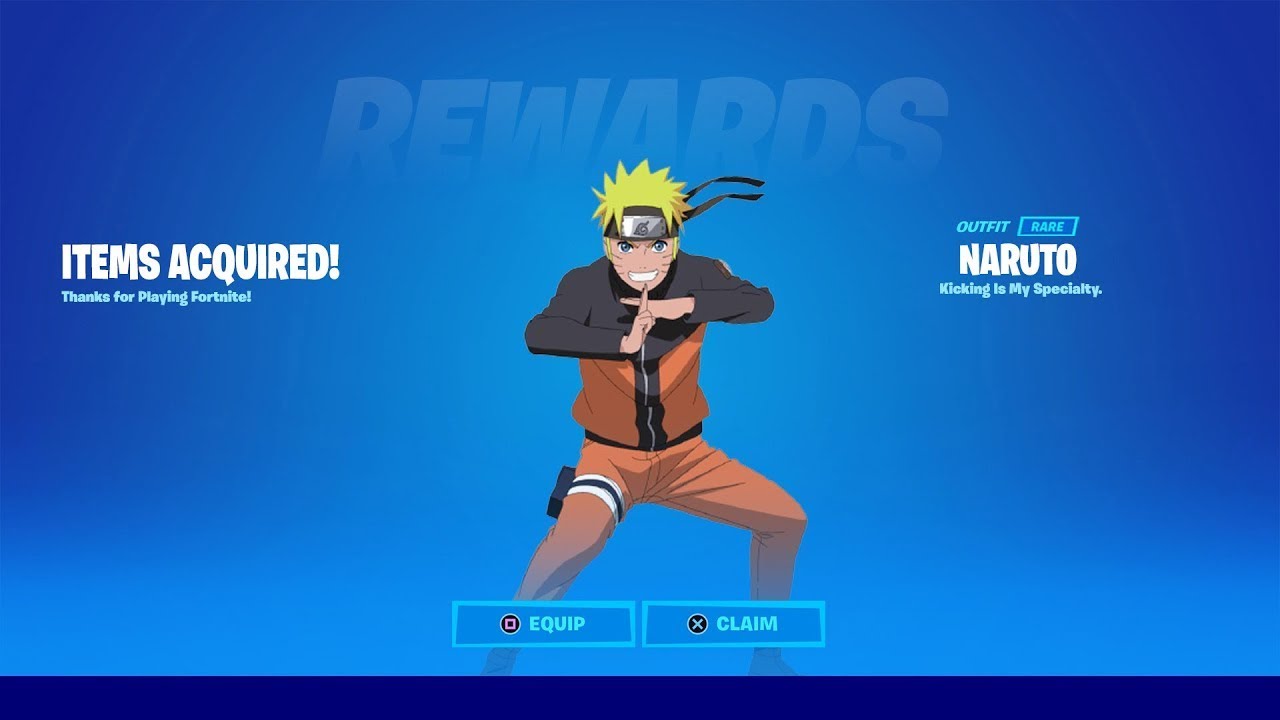 NEW NARUTO AKATSUKI SKIN IN FORTNITE!!- - YouTube