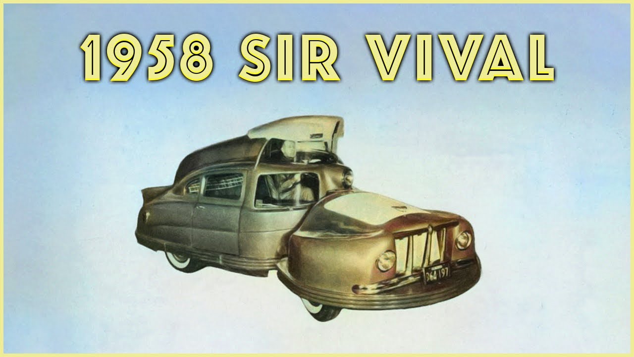 1958 Sir Vival: Walter C. Jerome’s Concept Car That Prioritized Safety - YouTube