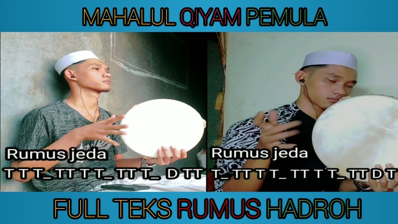 Mahalul Qiyam Full Teks Rumus Hadroh - YouTube