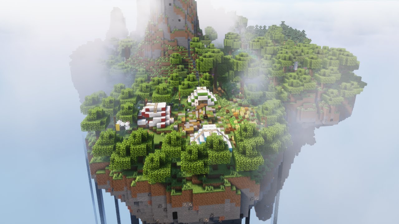 Minecraft: Explore Una Gran Isla En Minecraft - YouTube
