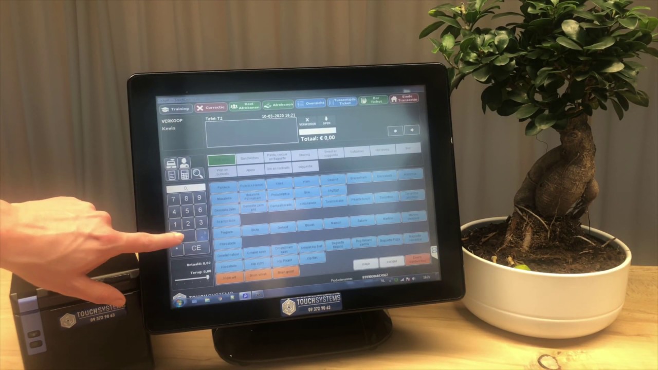 Cashfree payment with ECR integration | QR on Screen - YouTube