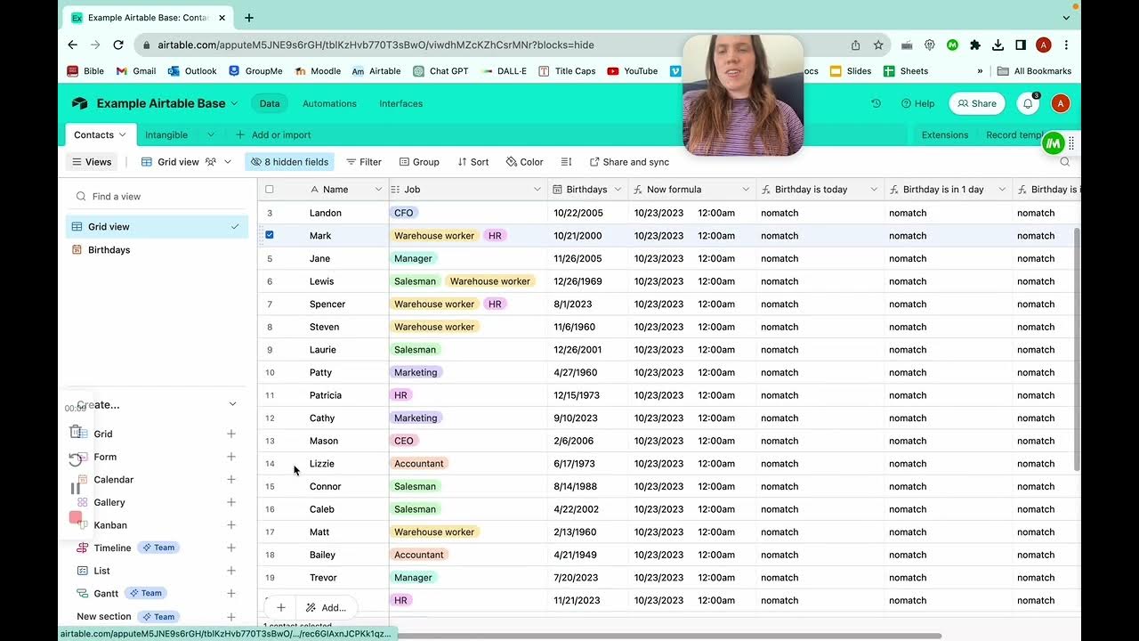 How To Bulk Delete Records In Airtable Youtube