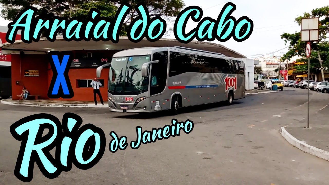 Arraial do Cabo x Rio de Janeiro com a Auto Viação 1001. - YouTube