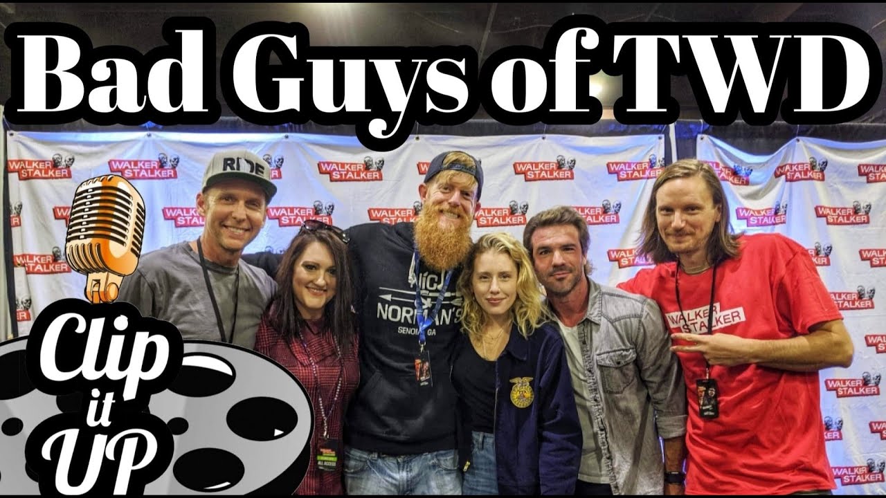 Bad Guys of TWD Panel - YouTube