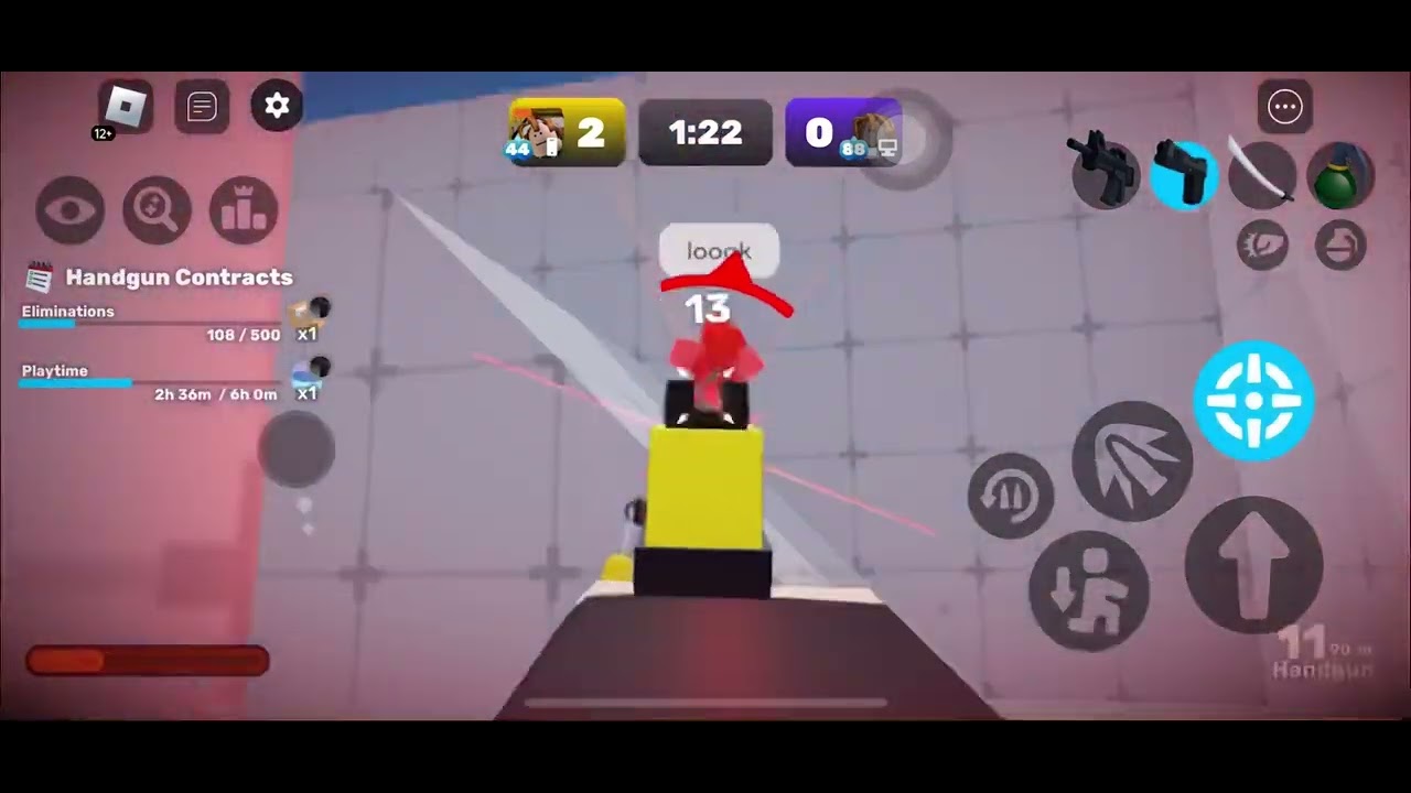 First Time Use Katana Ever In RIVALS - YouTube